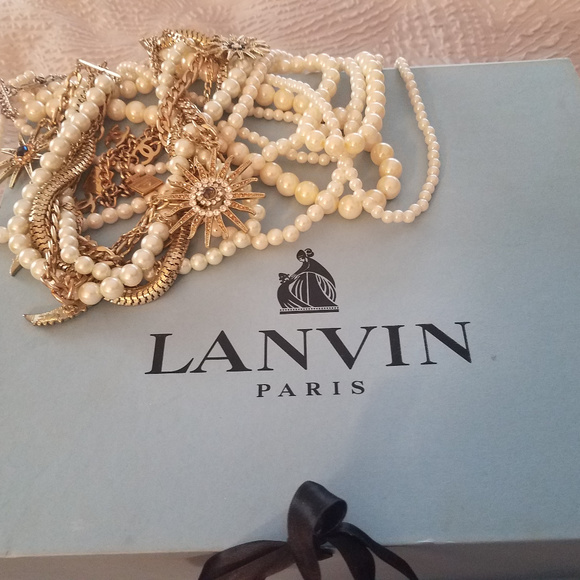 Lanvin | Jewelry | Lanvin Paris Box Wribbonnecklace Not Included | Poshmark